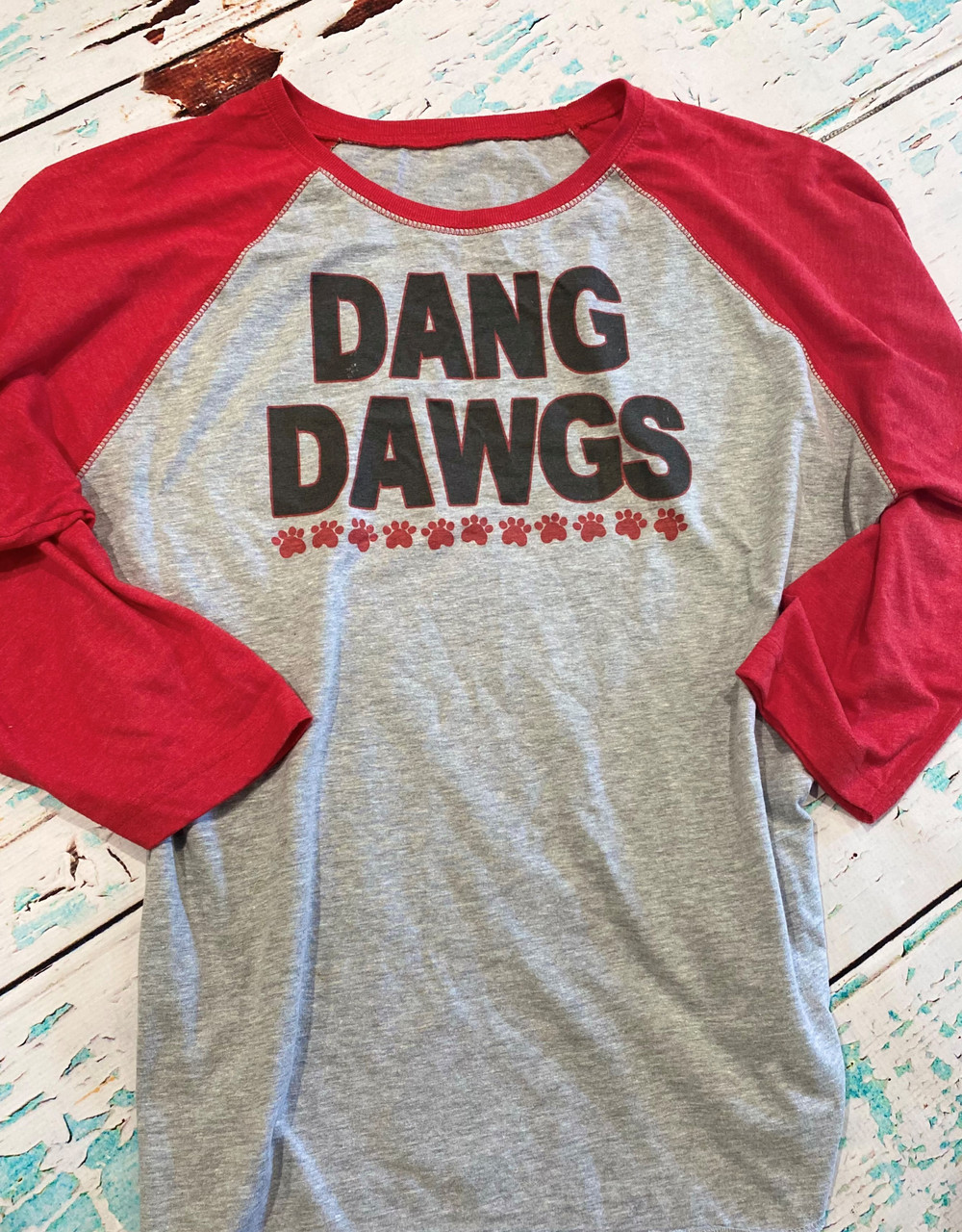 Dang Dawgs Short Sleeve Tri-Blend Unisex Tee by Dang Chicks