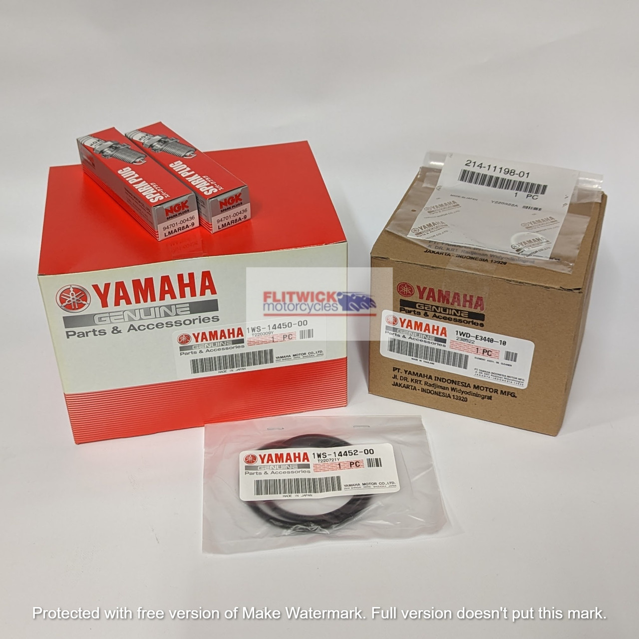 Genuine Yamaha Service Parts Kit For Tenere 700, World Raid, & Rally ...
