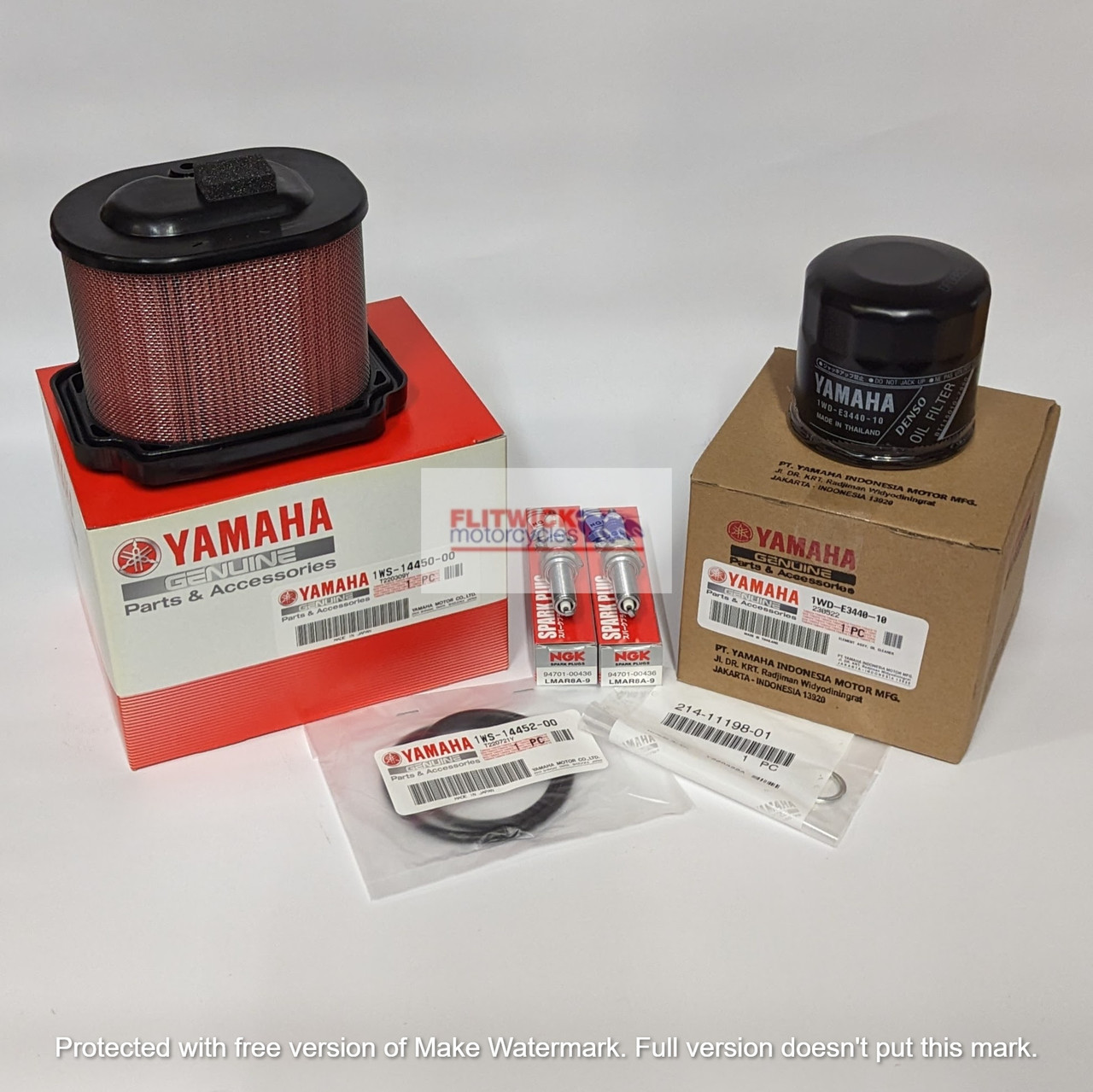 Genuine Yamaha Service Parts Kit For Tenere 700, World Raid, & Rally ...