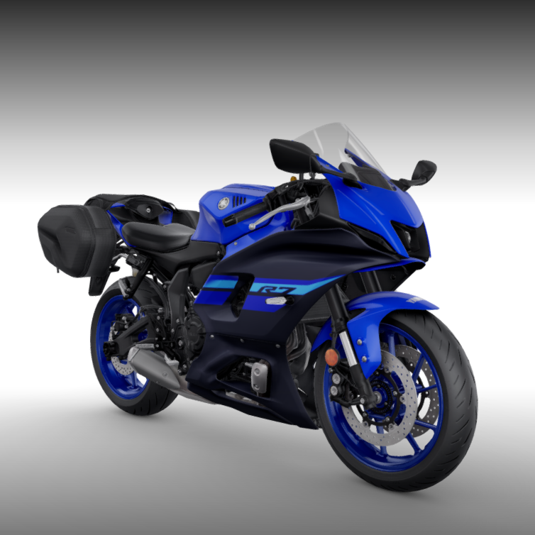 Genuine Yamaha YZF-R7 2022 Onwards Soft Side Pannier Bag Luggage Kit ...