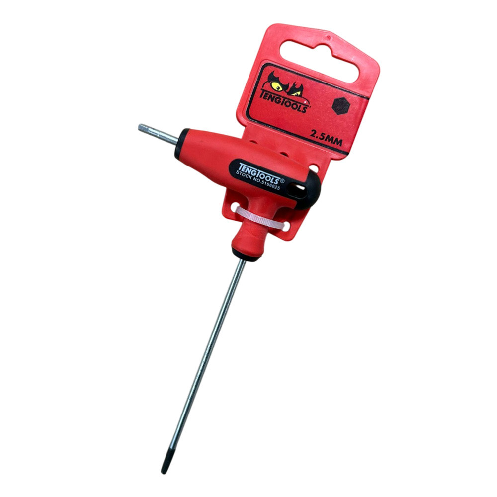 Teng Tools T‑Handle Hex Key 2.5mm (5106025) For Sale Flitwick Motorcycles