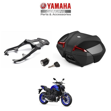 Genuine Yamaha MT-07 45l Top Box/Top Case Luggage Kit for Sale ...