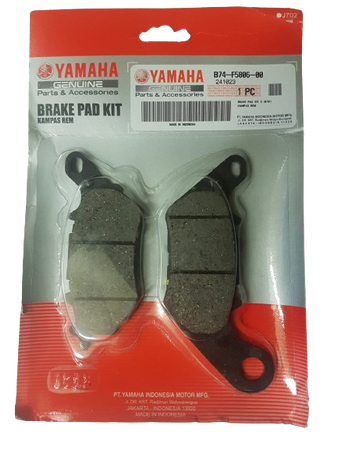Genuine Yamaha OEM X-Max + Tech Max 125/300 & Tricity Rear Brake Pad ...
