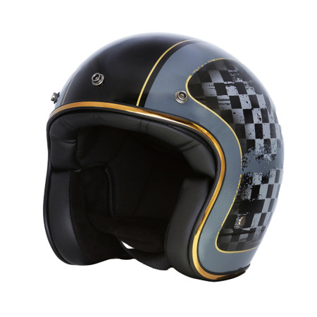Merlin Blackbird Jet Open-Face Motorcycle Helmet - Racer for Sale ...