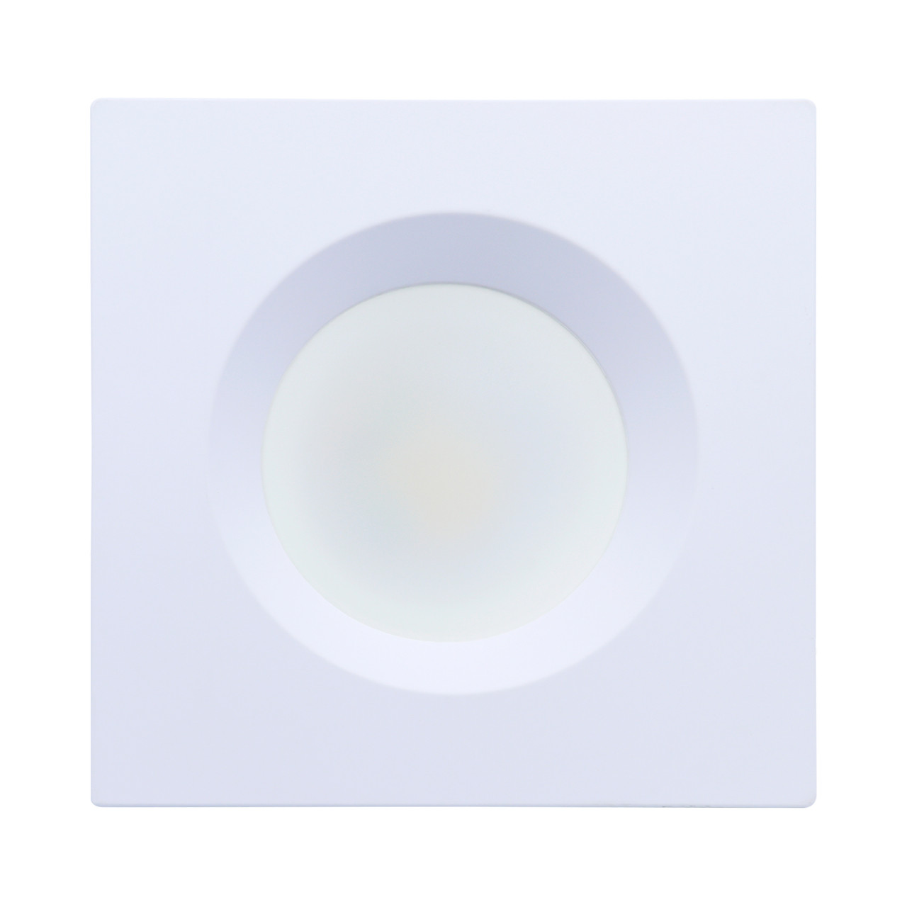 6" LED Recessed Retrofit Kit Square Smooth 5CCT Dimmable - Lampsone