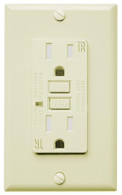 GFCI 15Amp Almond UL943