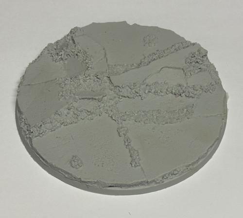 Scenic Resin Bases - Urban Rubble 130mm - Shadow's Edge Miniatures