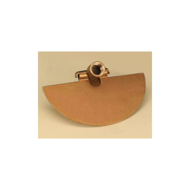 5" Poly Chimney Fixed Hinged Drop Scraper - RBPCS-5