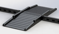 ADA Compliant Full Wheelchair Ramp | Playground Border Ramp