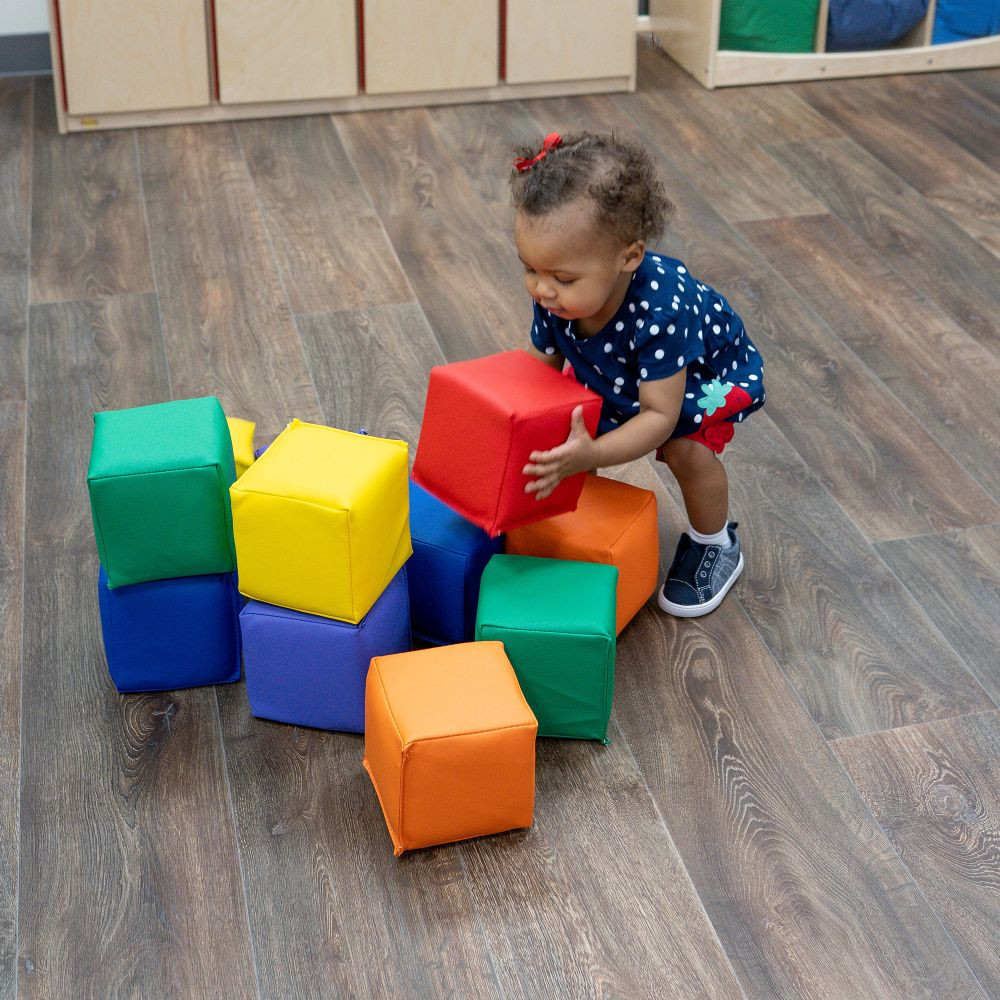 Toddler Baby Blocks - 12 Blocks - Discount Playground Supply