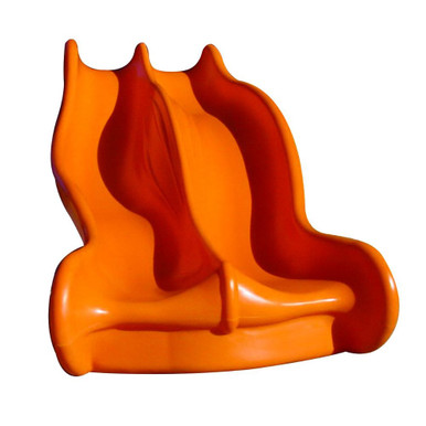 5' Triple Rail Wave Slide