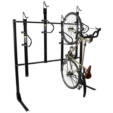 Bike Parking | Wall Mount 4 Bike Parking with Locking Bar