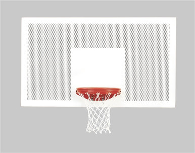 Basketball Backboard | Perforated Steel Rectangle Backboard