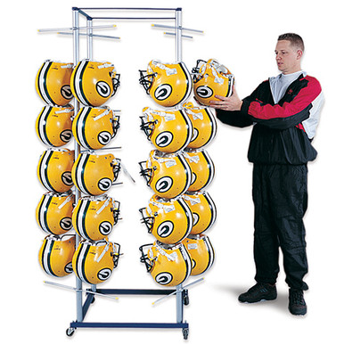 Football Helmet Rack