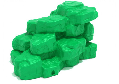 3 feet high playground boulder climber