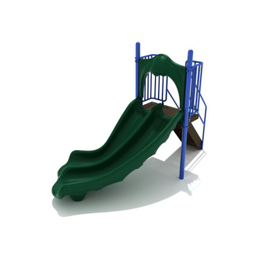 4 Foot Double Right Turn Slide - Discount Playground Supply
