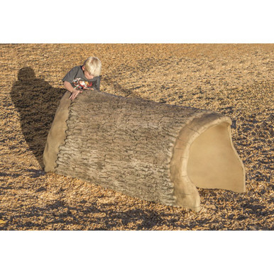 6' Log Tunnel - Discount Playground Supply