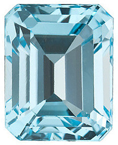 Loose Emerald Cut Sky Blue Topaz - Beautiful Sky Blue Topaz Gems for Sale