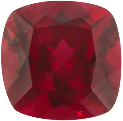 Chatham Rubies in Antique Square Cut for SALE - Buy Ruby by Chatham