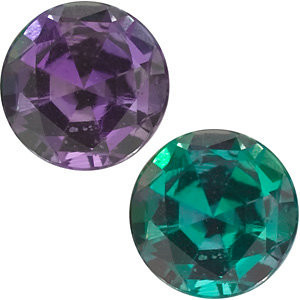 Buy Genuine Round Cut Alexandrite in Grade AAA | AfricaGems