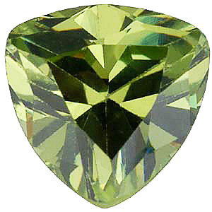 Buy Peridot Trillion Cut Imitation Stone Grade AAA | AfricaGems