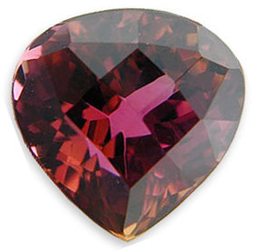 Stunning Color in Fiery Rose Colored Tourmaline Gemstone 20.81 carats