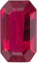 Emerald Cut Ruby Gemstones for Jewelry - Best Ruby for SALE!