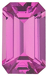 Natural Emerald Cut Pink Spinels Gems at AfricaGems - Loose Pink Spinel