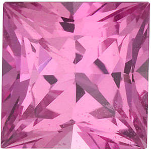 Princess Cut Ruby Gemstone - Loose Discount Ruby