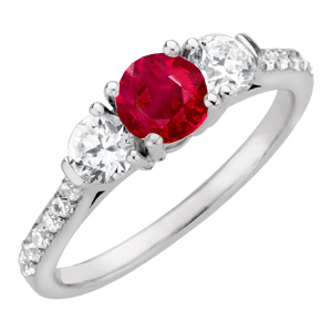 large stone ruby rings