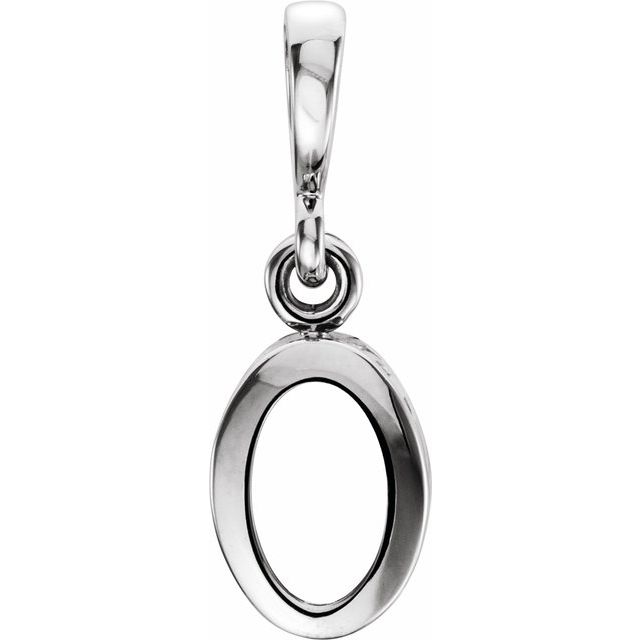Filgree Back Set Bezel Pendant Mounting in Sterling Silver for Oval ...