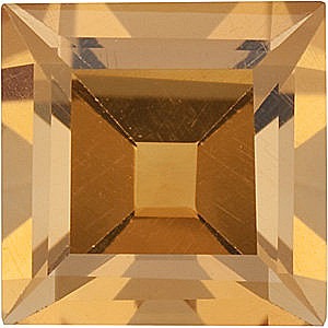 Square Step Citrine - New Loose Calibrated Citrine