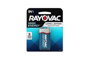 Rayovac High Energy Alk 9V 1Pk A1604-1K 48 Pack - Promo International - B2B