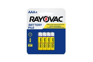 Rayovac Zinc Carbon Aaa 4 Pack 3Aaa-4F 24 Pack - Promo International - B2B