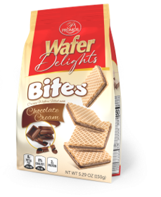 PROMOS WAFER BITES, CHOCOLATE CREAM FLAVOR. 12/5.29OZ.