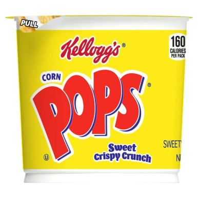KELLOGG'S CORN POPS CUP CEREAL 60/1.5OZ