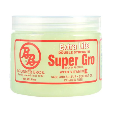 BRONNER BROS SUPER GRO EXTRA LITE 12/6 OZ