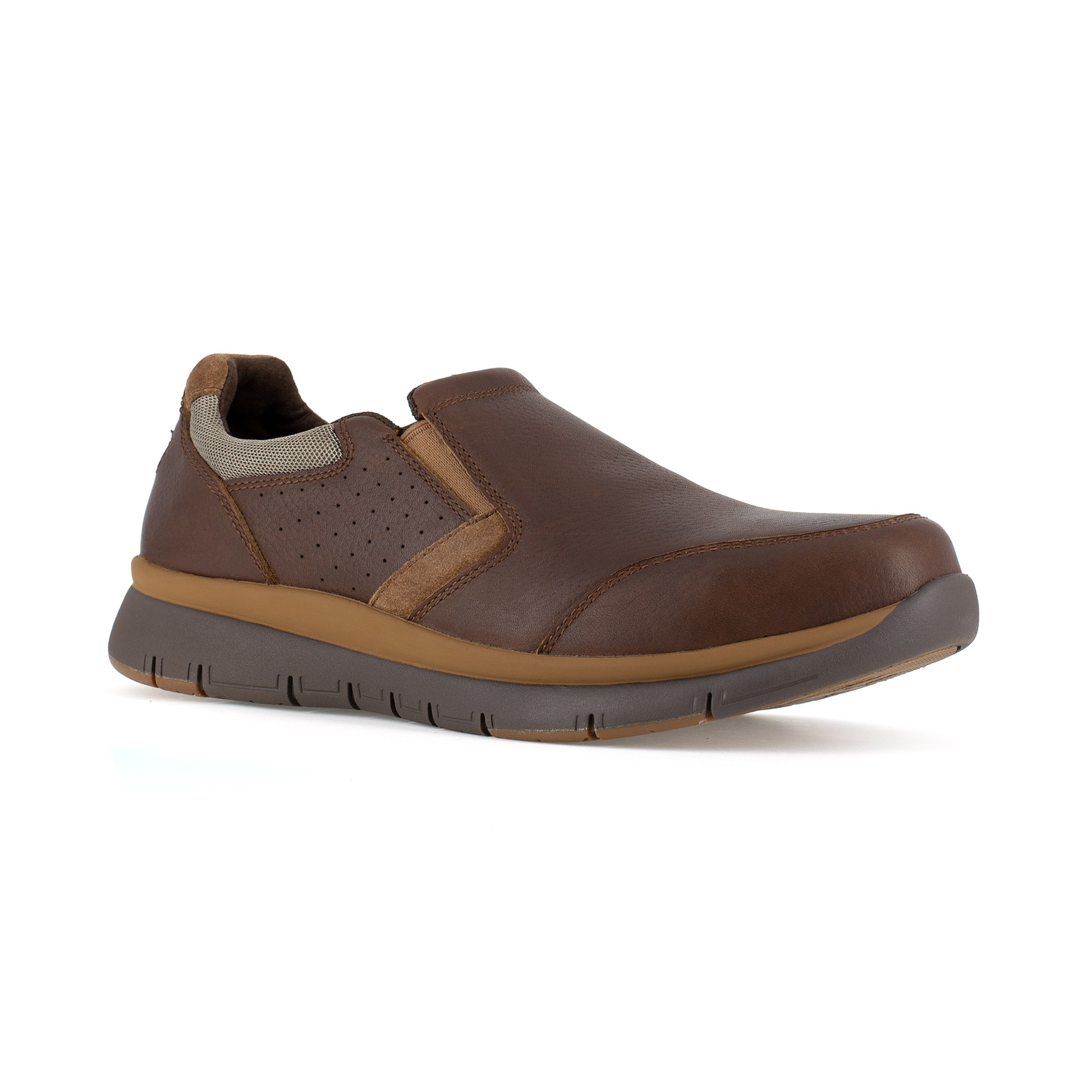 Rockport Primetime Casuals Work - RK5710 - Men's Brown Trutech Shoes