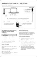 weBoost Installed | Office 200 Commercial Cellular Booster with ...