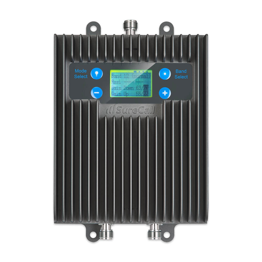 SureCall 5X Max Cell Signal Booster with 2 Antennas & SureCall Cloud ...