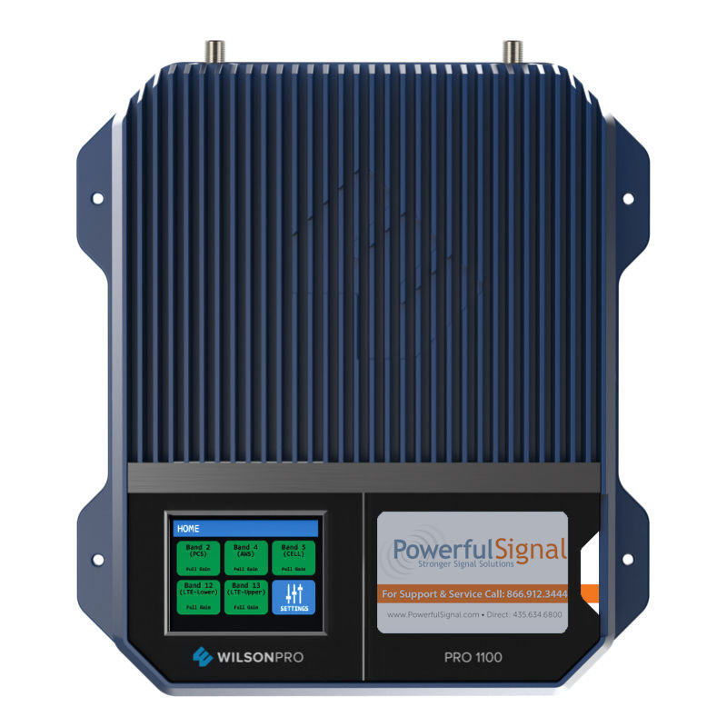 WilsonPro 1100 Commercial Cell Phone Signal Booster 75 Ohm 1 Dome ...