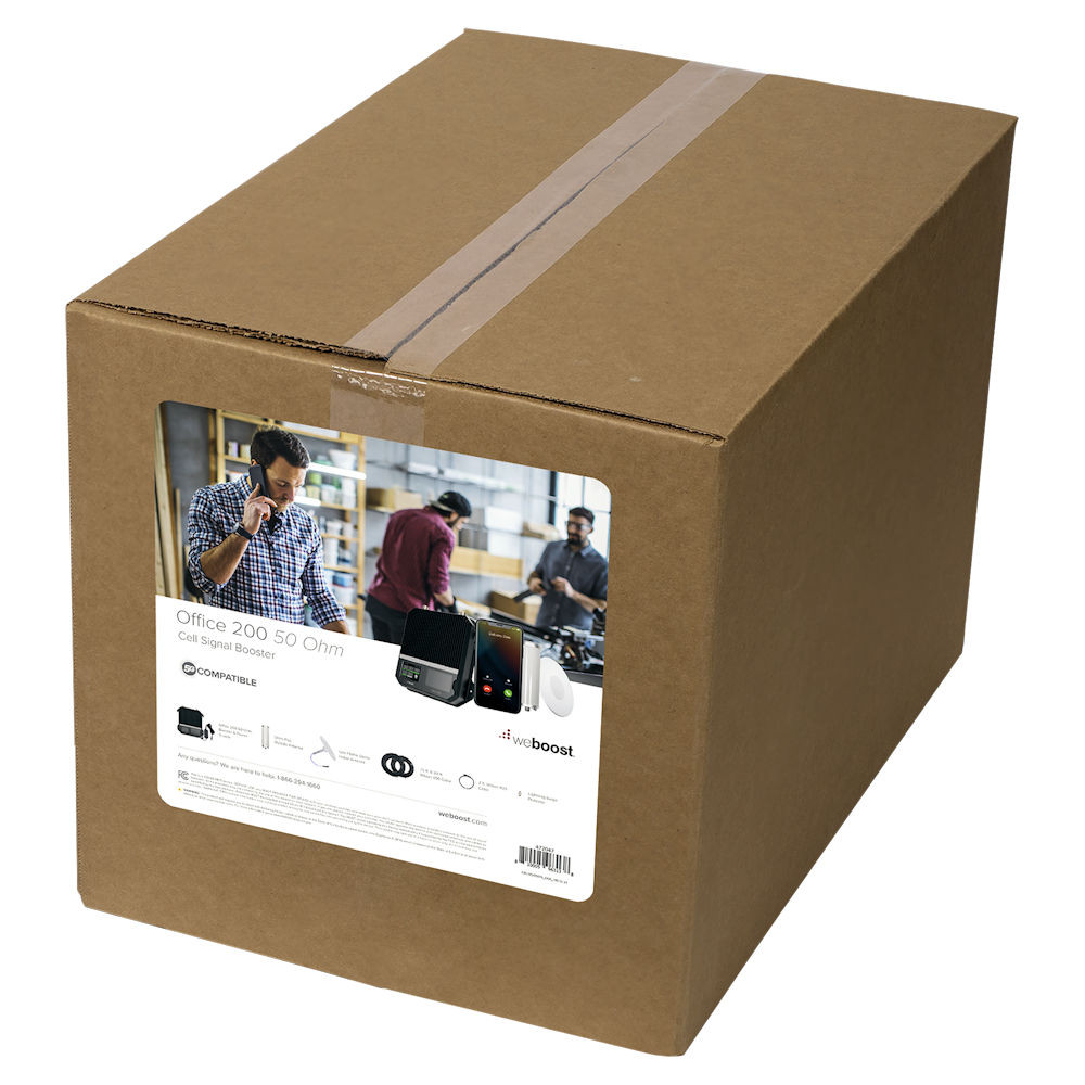 weBoost Office 200 Plus Kit | Commercial Cellular Booster 50 Ohm 1 ...