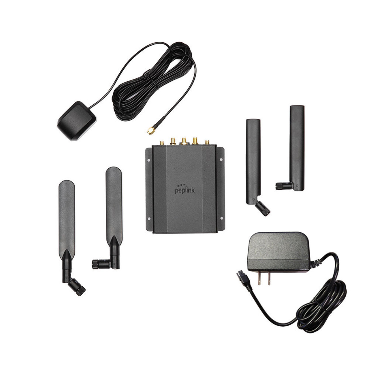 Marine Peplink MAX BR1 Mini HW3 Cellular–WiFi Router with Poynting 2x2 MIMO Antenna | TS570020