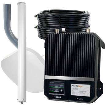 weBoost Office 200 Refurbished Commercial Cellular Booster 50 Ohm 1–4 ...