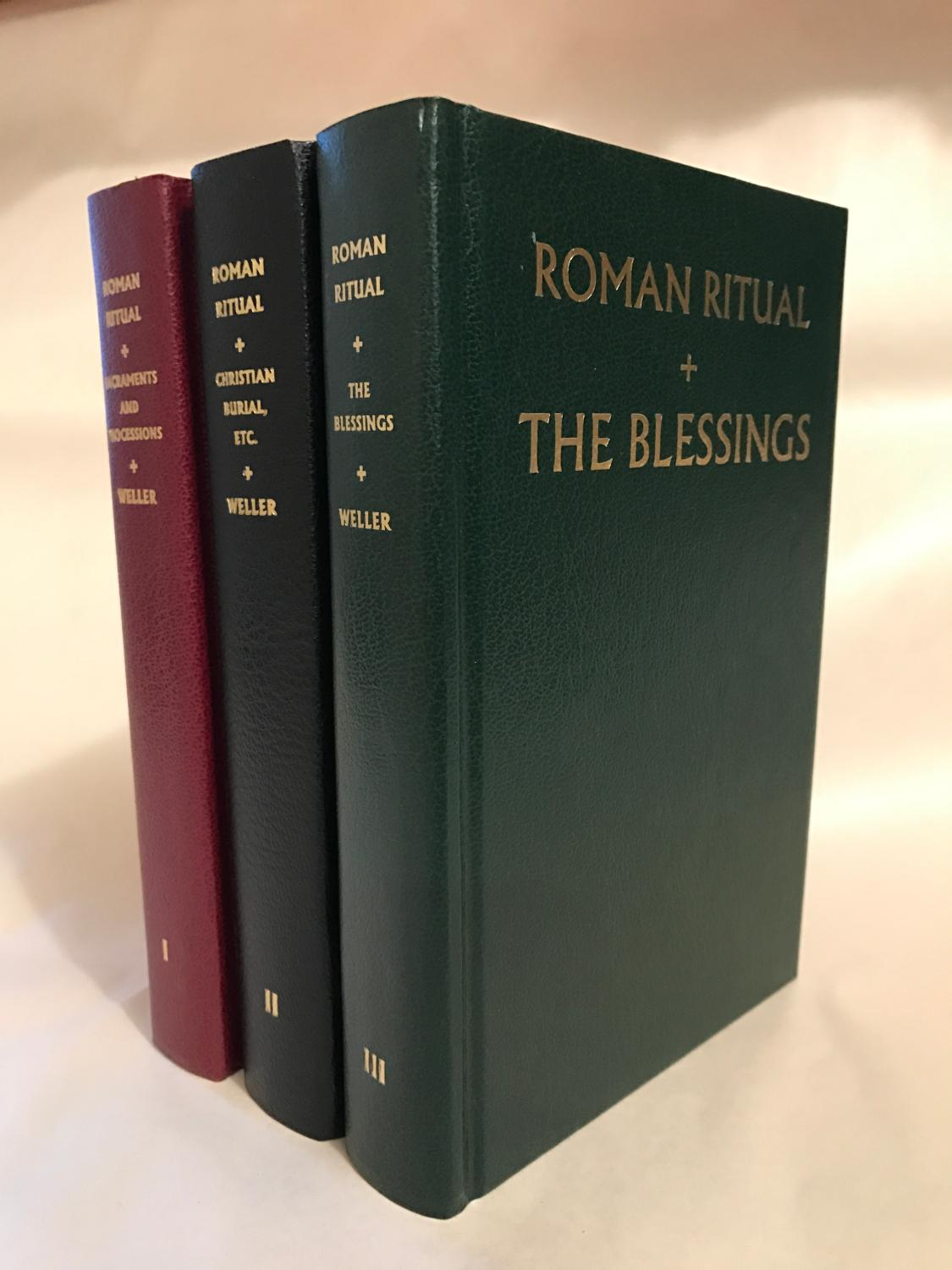 ROMAN RITUAL: THE RITUALE ROMANUM - 3 Volume / Complete Set