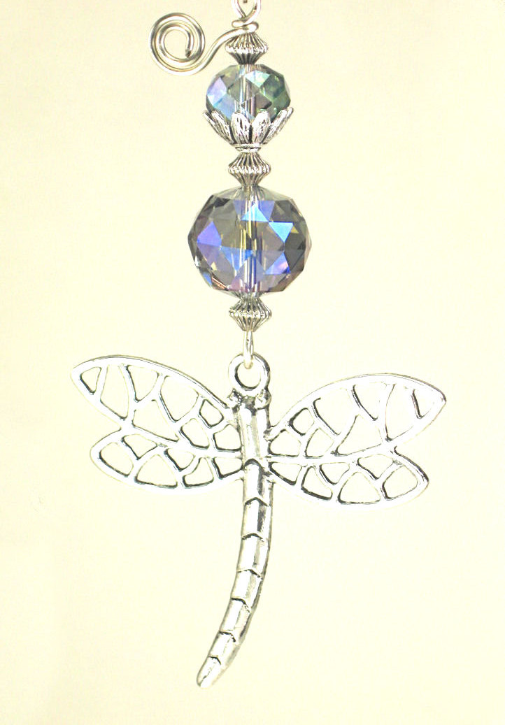 Dragonfly Ceiling Fan Pull Chain | Blue and Purple Dragonfly by Trace ...