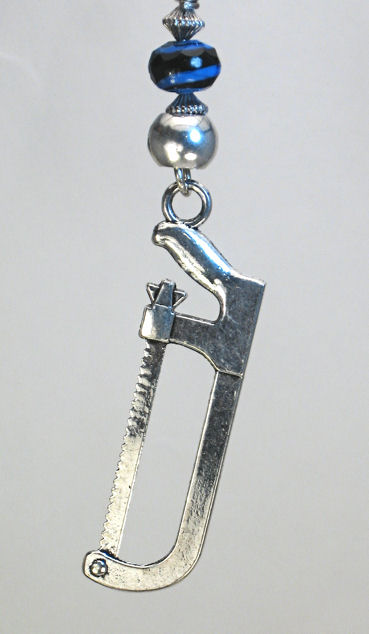 Handyman keychain | Saw keychain