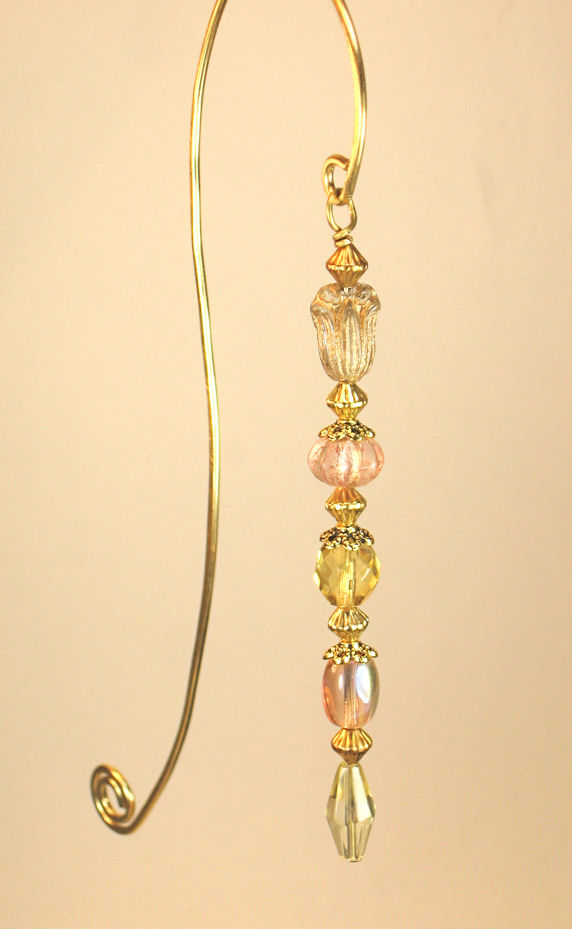 Champagne bookmark | peach bookmark
