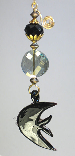 Black Fish Fan Pull | sailfish fan pull chain