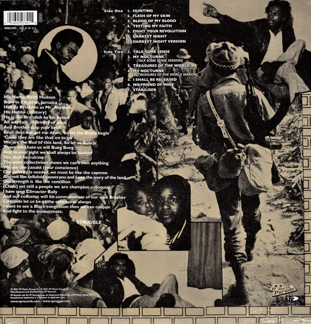 Flesh Of My Skin Blood Of My Blood - Keith Hudson (LP) - VP Reggae